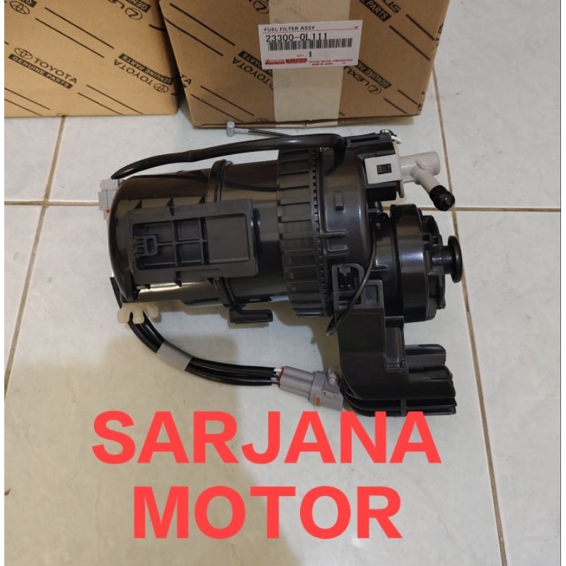 Fuel FILTER ASSY SOLAR FILTER Housing HILUX REVO FORTUNER VRZ INNOVA ...