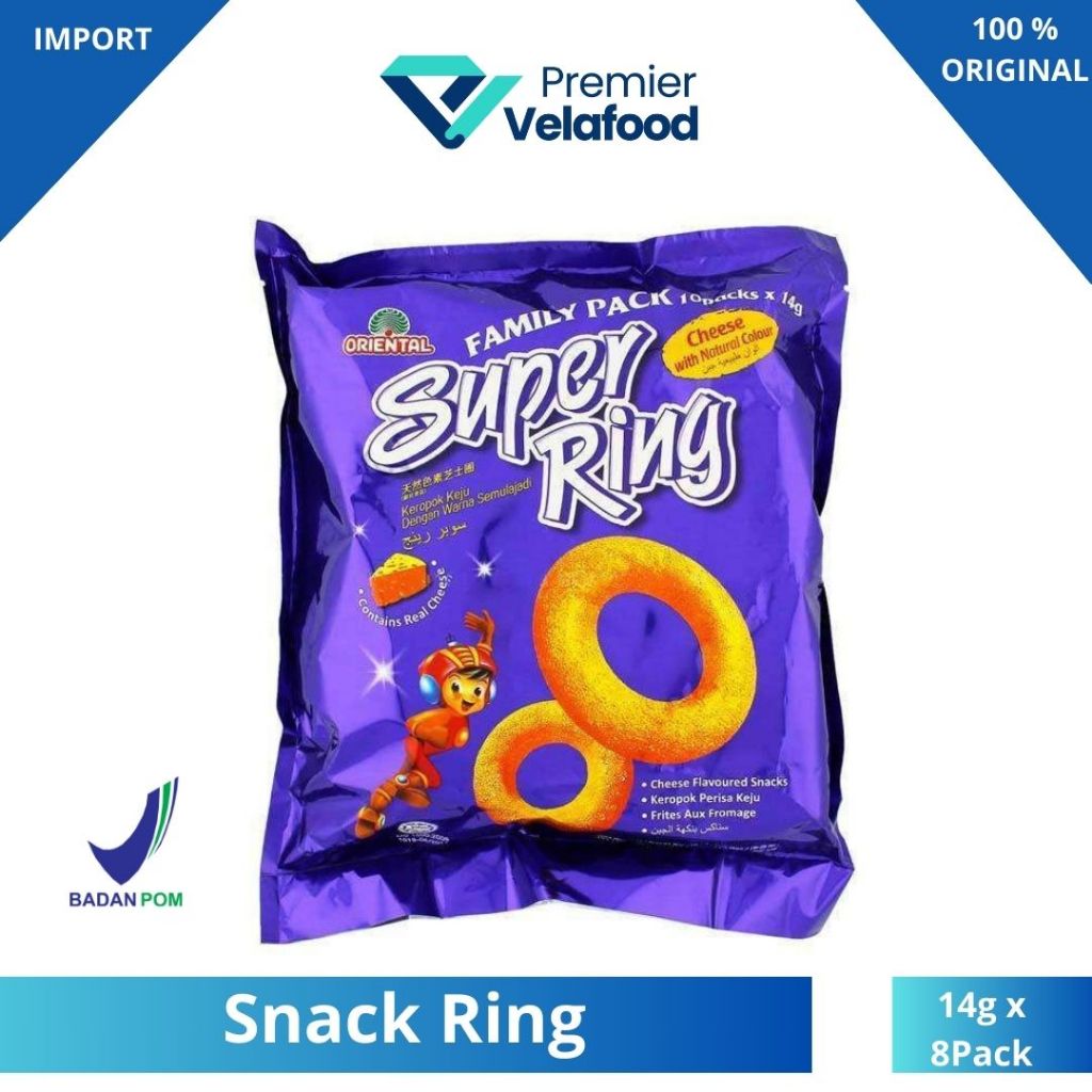 [HALAL] ORIENTAL SUPER RING FAMILY PACK 112gr (14Gr x 8) | Shopee ...