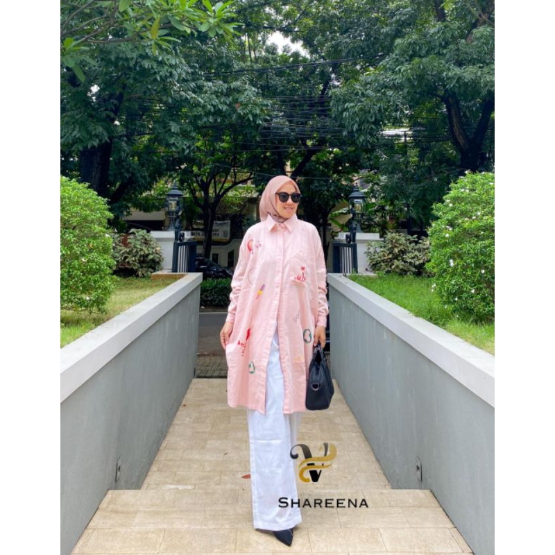 SHAREENA ONESET WOMEN'S GAMIS(DN) | Shopee Philippines