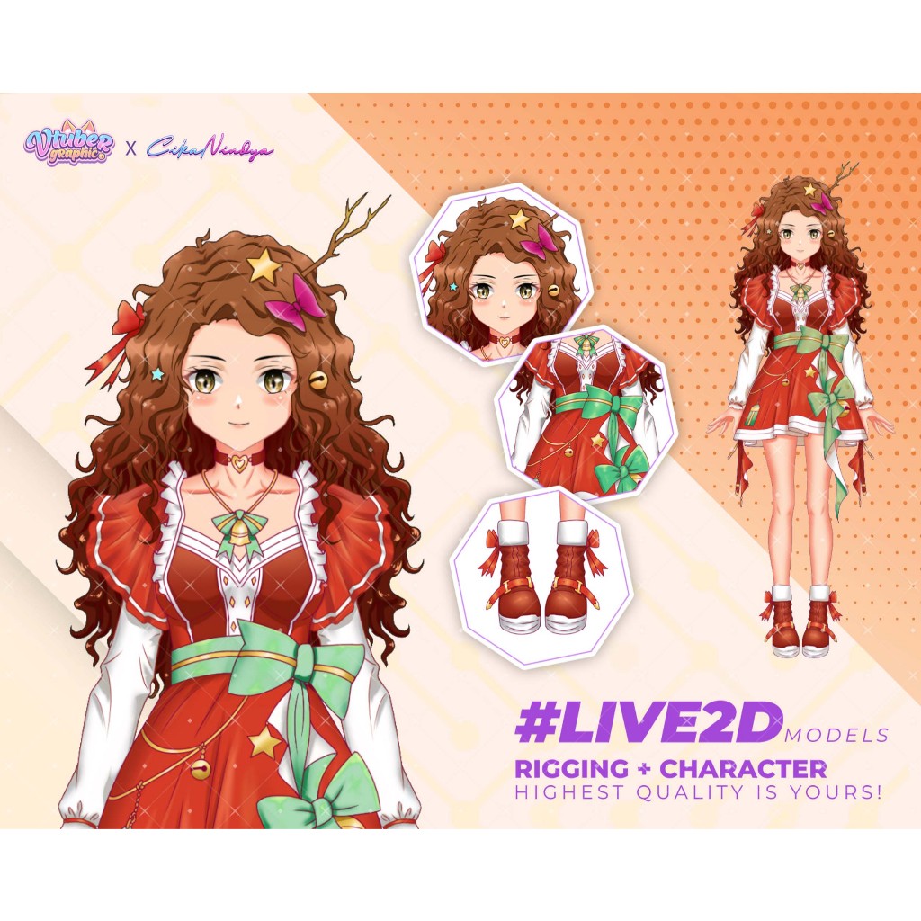 Modern Live2D Model: The Key to Success for VTuber and Streamers, Looks ...
