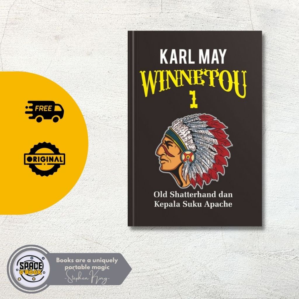 Classic Literature Book - Winnetou 1 Old Scatterhand and Apache Tribe ...