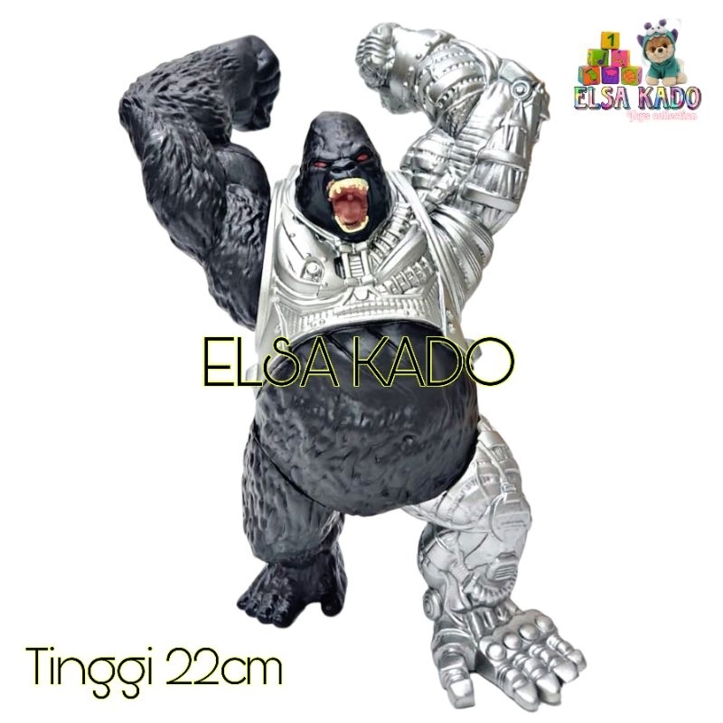 Action Figure King Kong Mecha Cyborg Kaiju Toys Godzilla Pvc ...