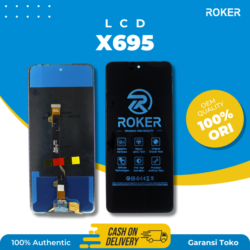 Infinix X695 / NOTE 10 PRO FULLSET BY ROKER LCD TOUCHSCREEN | Shopee ...