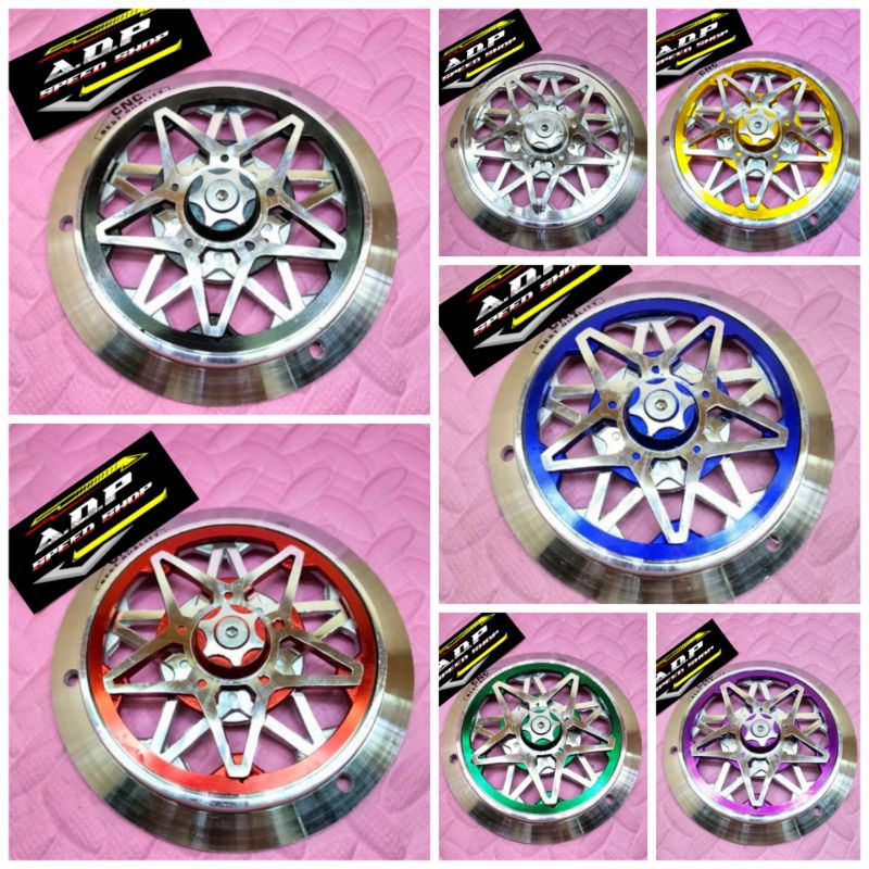 Cnc spiner fan cover, star model, rotary spiner radiator fan protector ...