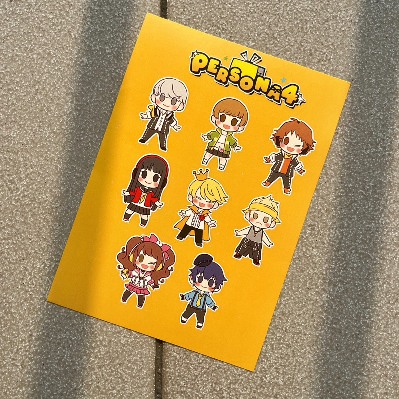 Persona 4th Game Sticker (Chibi Dance) | Shopee Philippines