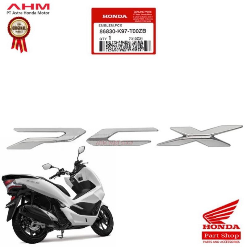 86830-K97-T00ZA Honda PCX 150 2018 2020 Logo Emblem | Shopee Philippines
