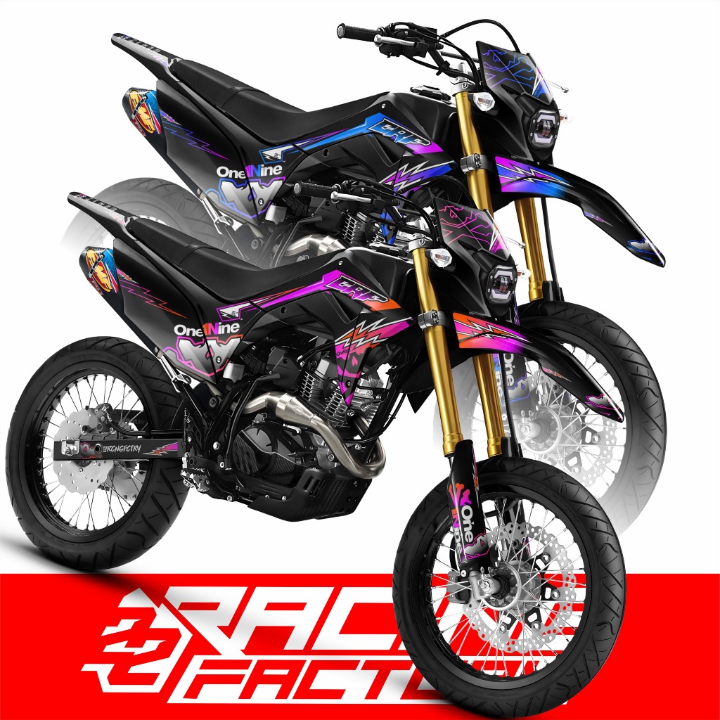 Custom CRF FULLBODY Sticker DECAL Can Add Name/Number/SPONSOR | Shopee ...