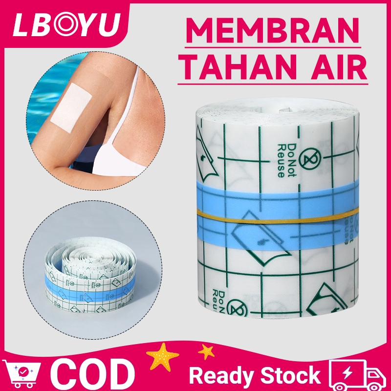 Waterproof Wound Plaster 5-12cm / Transparent Film Dressing Roll / Anti ...
