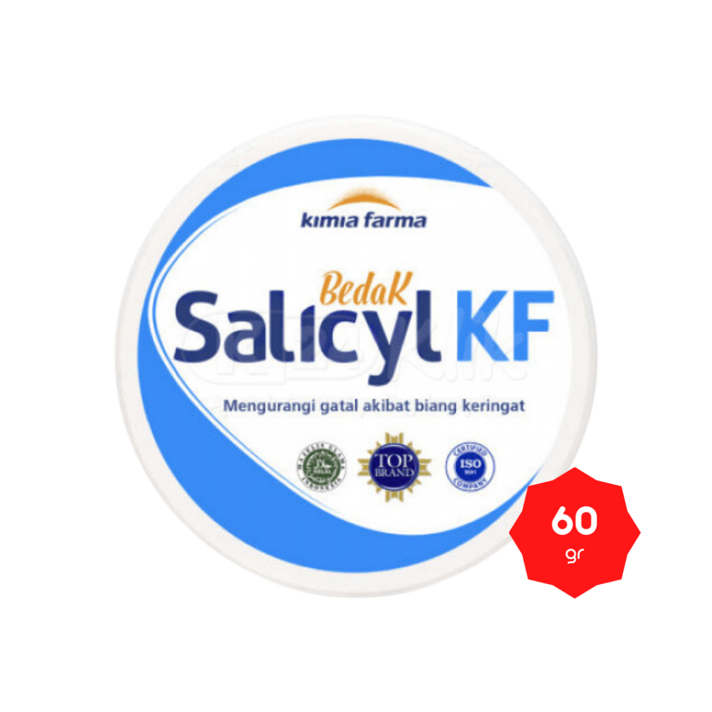 Salicyl KF Powder 60 gr - Reduces itching due to prickly heat - Powder ...