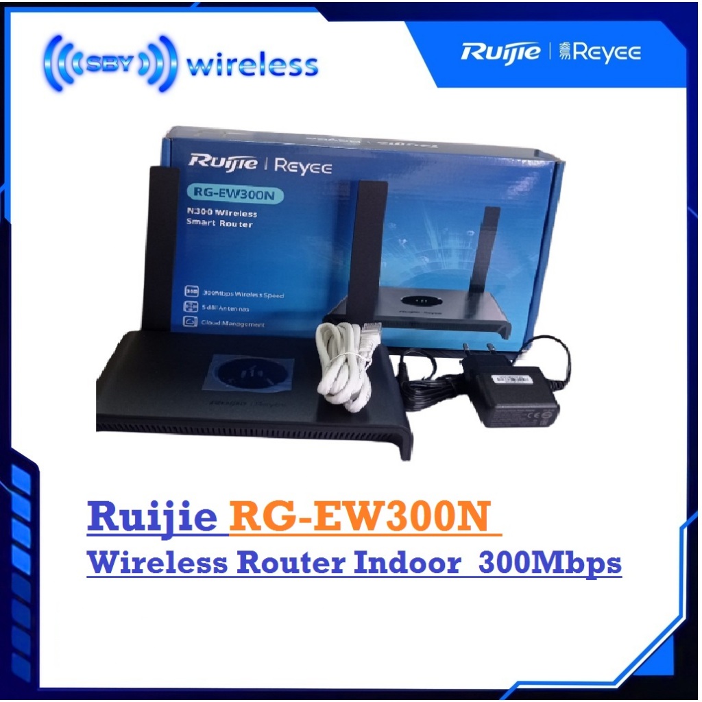 Ruijie|Reyee RG-EW300N 300Mbps Wireless Router | Shopee Philippines
