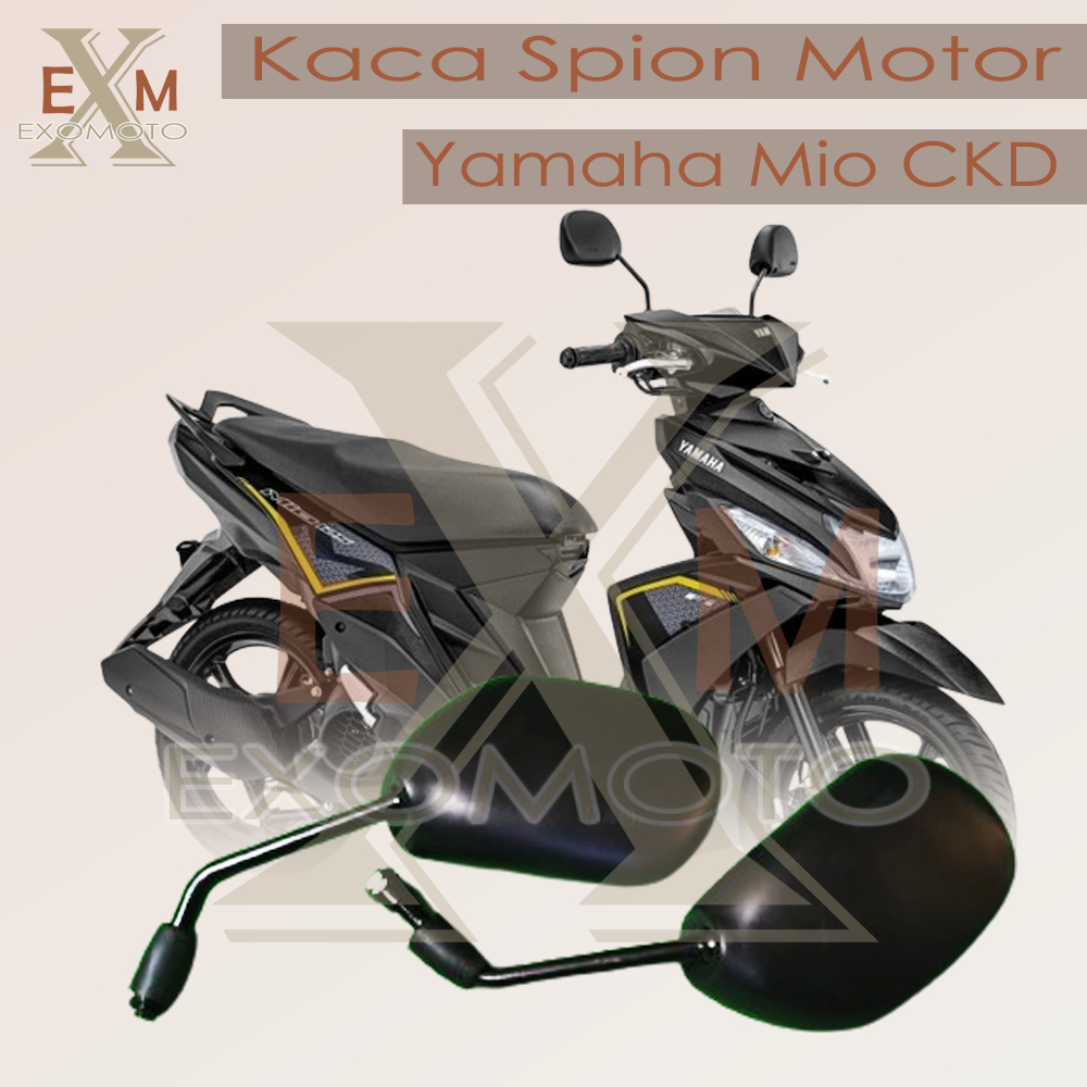 Mio CKD New Yamaha Universal Exomoto Motorcycle Mirrors | Shopee ...