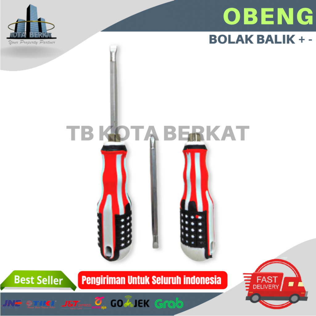 AMERICAN FLAG RUBBER HANDLE SCREWDRIVER / 2 WAY SCREWDRIVER / PLUS ...