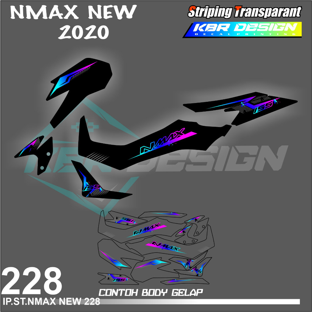Nmax NEW 2020 YAMAHA NMAX NEW MOTORCYCLE STRIPING STICKERS - LIST ...