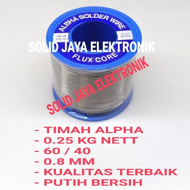 Code Q88E TIN ALPHA ALPA TENOL TINOL PATI WIRE FLUX CORED SOLDER WIRE ...