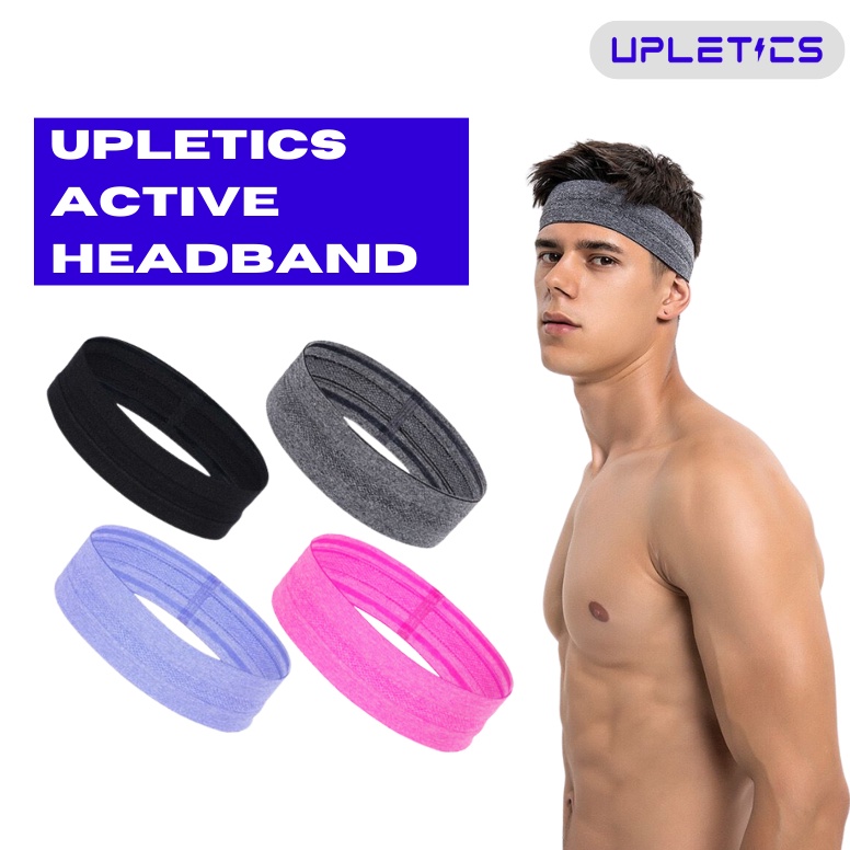 Most Suitable Upletics Active Sport Headband Anti Slip Running Sports Headband | Shopee Philippines
