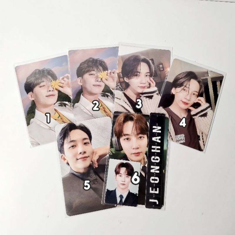 Pc PHOTOCARD JEONGHAN SEVENTEEN PILOT, Flower, FML REG A, FTS | Shopee ...