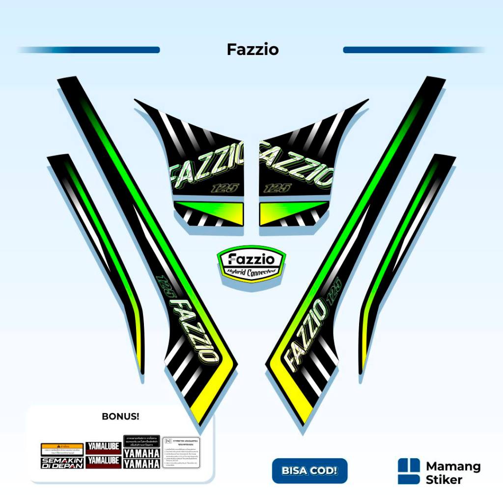 Fazzio Striping Variations (7) Original Custom Fazio Cool 2022 2023 ...