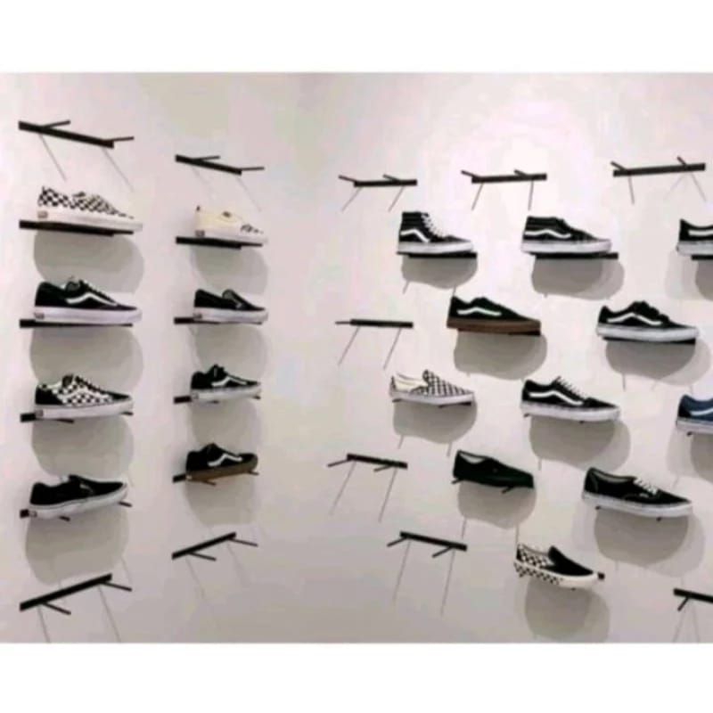 Shoe coaster/sandal shoe display/wall mounted | Shopee Philippines