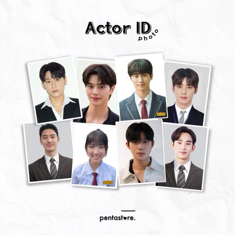 Actor ID photo ⋆ Byeon Wooseok Kim Soohyun Night Has Come Song Kang Cha ...
