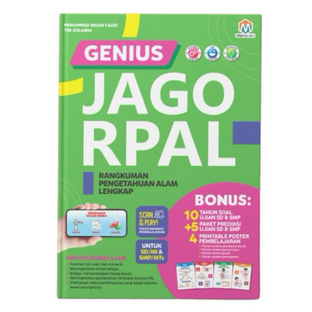 Genius Book Jago RPAL (For SD/MI&SMP/MTS) Complete Natural Knowledge ...