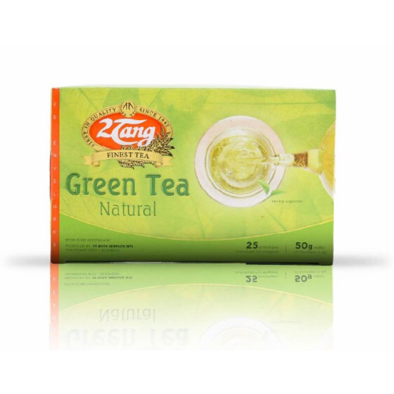 Tea 2 tang green tea natural Envelope 2 tang 50g 1 box | Shopee Philippines