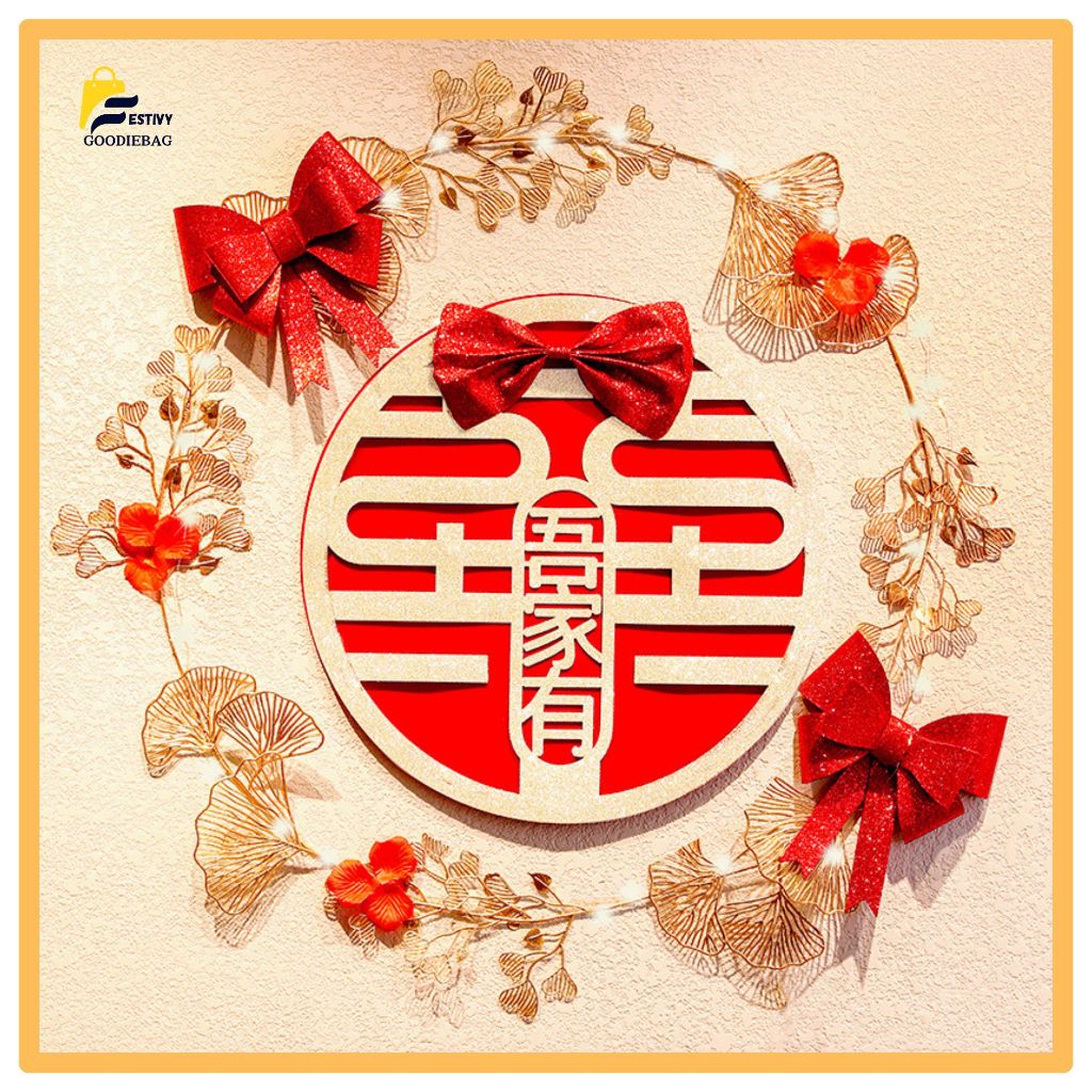 Fg Backdrop Suang Xi Sangjit/ Chinese Wedding LED WED40 | Shopee ...