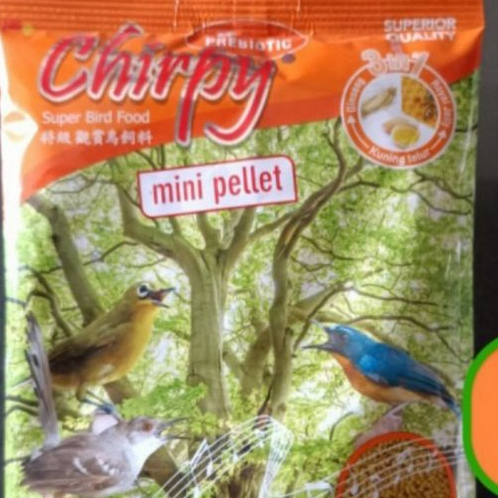 Chirpy Mini Pellet Pur Bird Feed/Pleci Feed/Small Bird Feed | Shopee ...