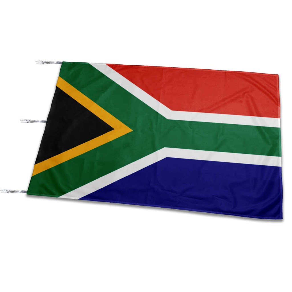 South African Country Flag South Africa - Small-Large Size Satin Peles ...