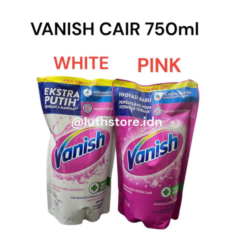 VANISH LIQUID STAIN REMOVER REFILL 750ML | Shopee Philippines
