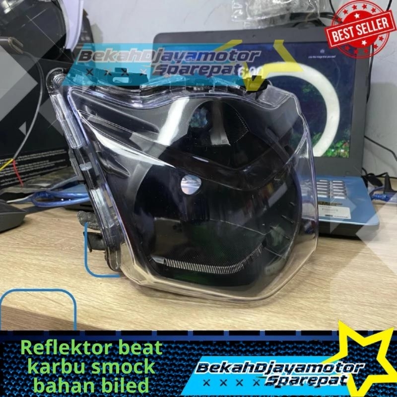 Reflector Headlight beat smoke biled biet | Shopee Philippines
