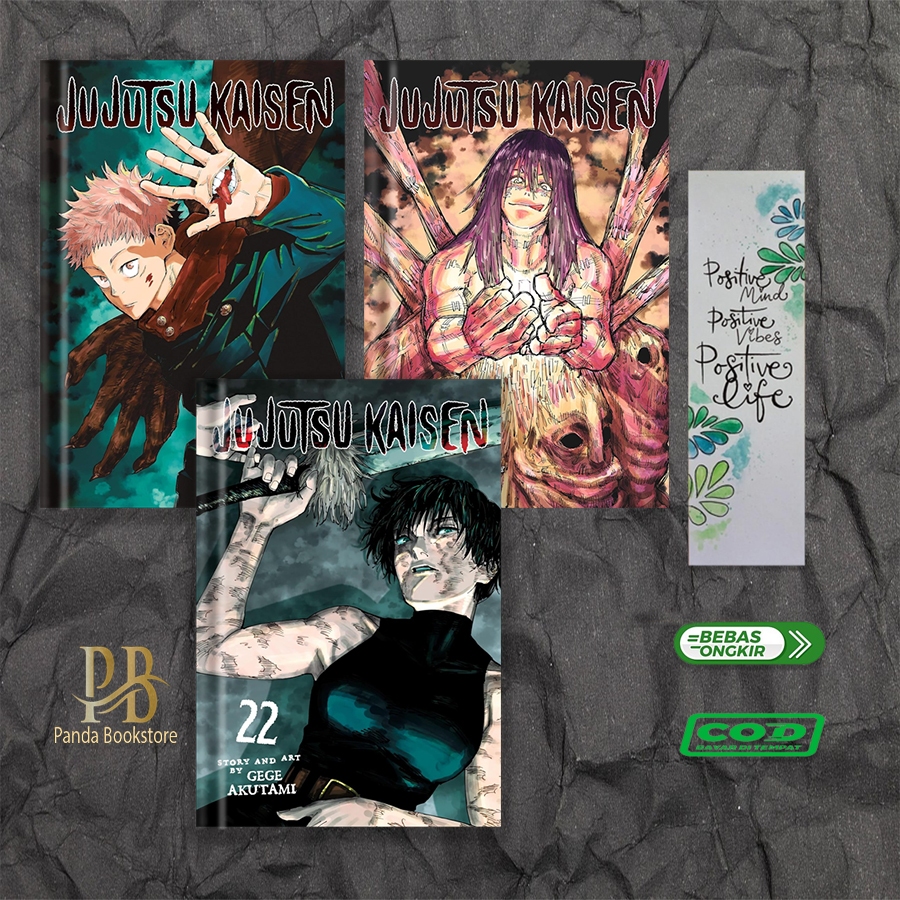 Jujutsu Kaisen (22 Book Series) By Gege Akutami (English) | Shopee Philippines