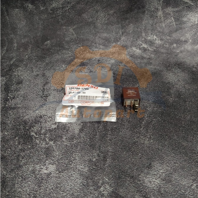 DENSO Original Japan Universal 5 Leg Brown 12v Relay Relay | Shopee ...