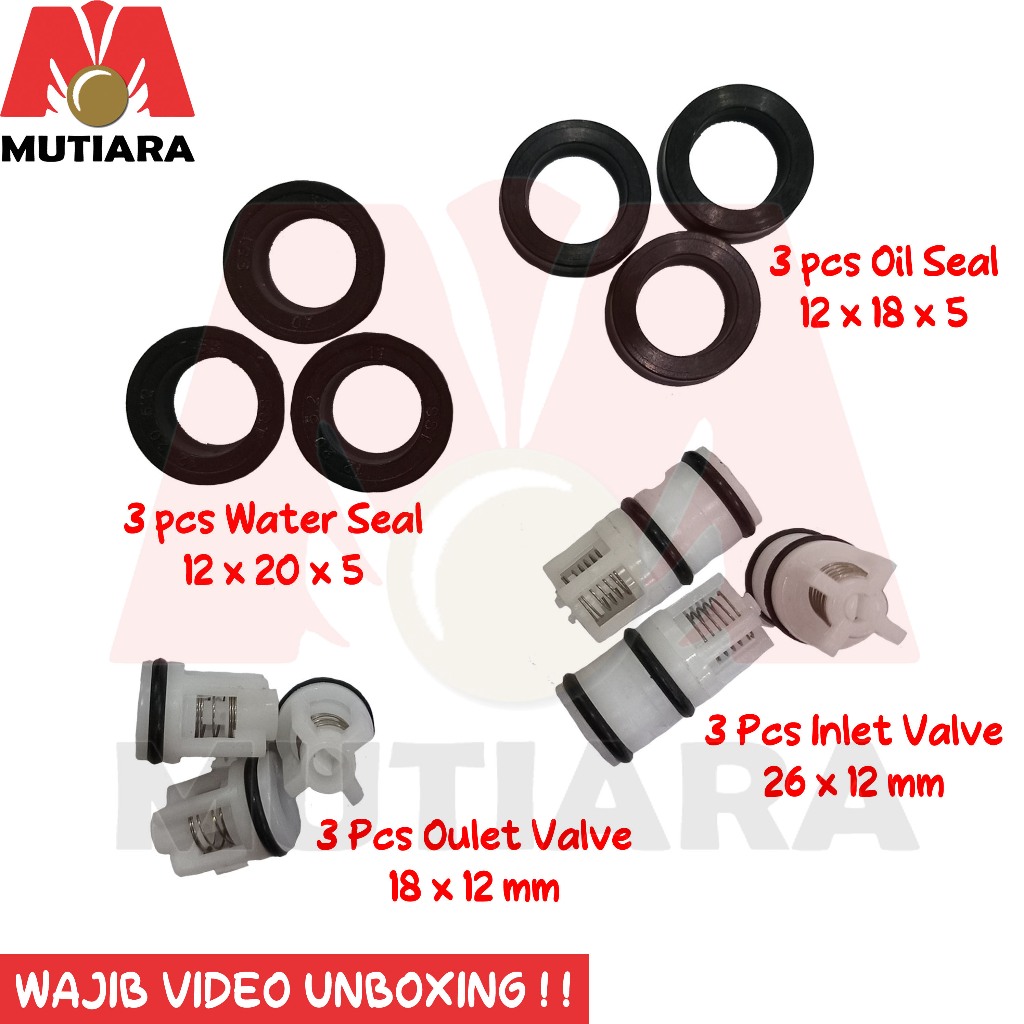 Complete VALVE VALVE VALVE Package | Oil Seal Water Seal Inlet Valve ...