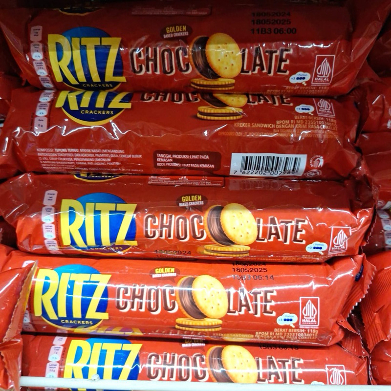 Ritz Chocolate sandwich 91/118gram | Shopee Philippines