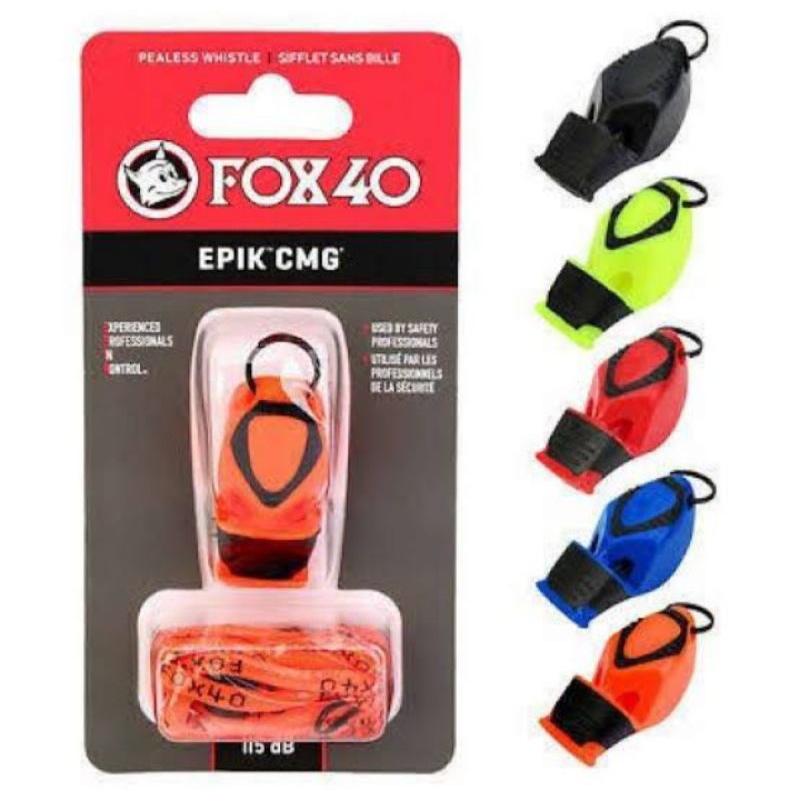 Fox 40k Epic Whistle CMG Professional Referee Whistle Outdoor Whistle ...