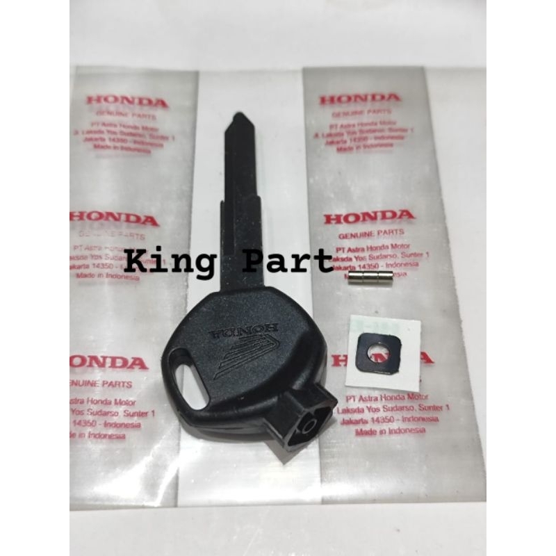 Key Material (Key Blank) Beat Scoopy Original (Free magnet and magnetic ...