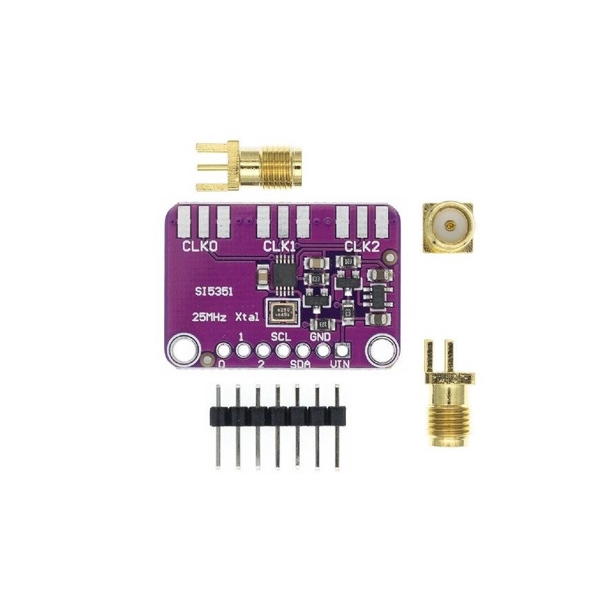 Si5351 Si5351A 8kHz-160MHz 3 Output I2C Signal Clock Generator Module ...