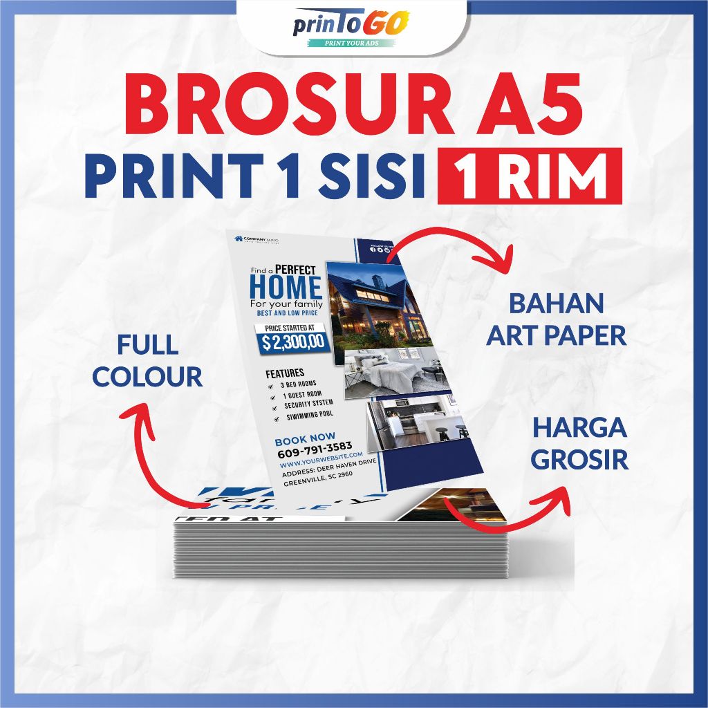 Brosur / PRINT BROSUR / PRINT BROSUR A5 / PRINT BROSUR A4 | Shopee ...