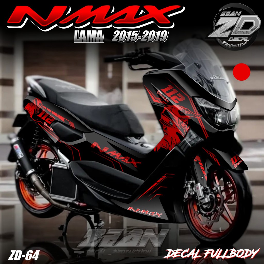 Newest Decal Sticker Full Body Yamaha Nmax 155 Old 2015 2016 2017 2018 ...