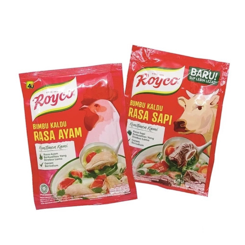 Royco Seasoning Beef Flavoring Broth And Chicken Broth 220g | Shopee ...