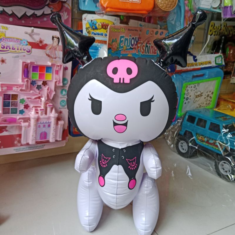 Kuromi Inflatable Doll Toy Size 38cm | Shopee Philippines