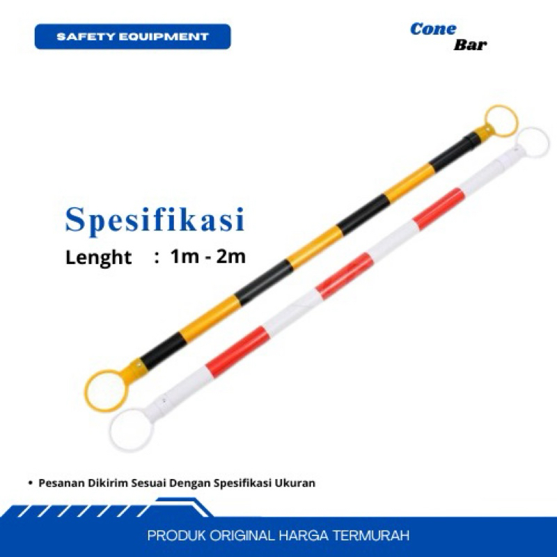 Safety Cone Bar Retractable Road Barrier- Safety Tool | Shopee Philippines