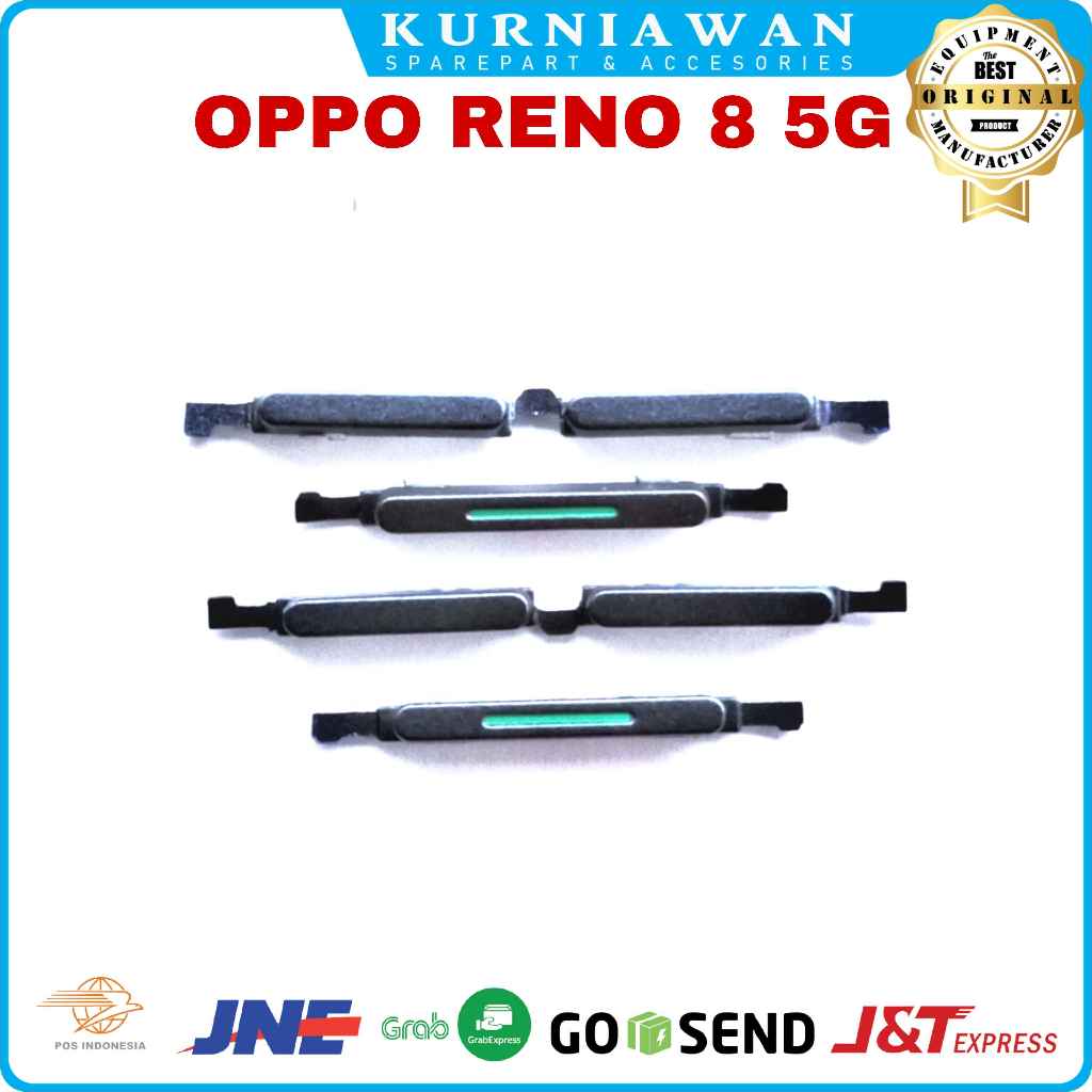 TOMBOL Outer Button Oppo Reno 8 5G Rubber Power On Off Volume Knick ...