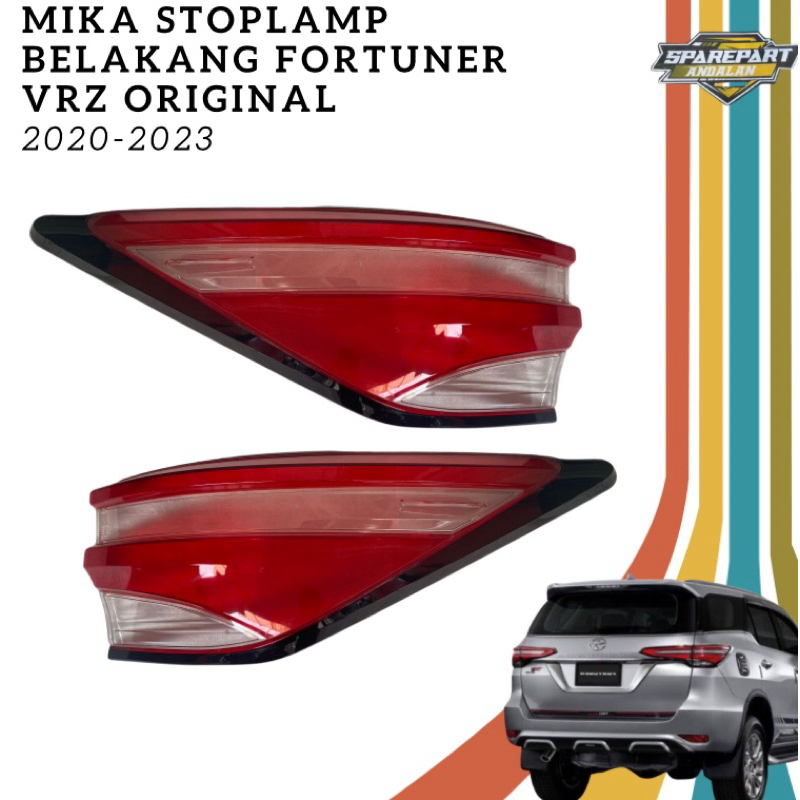 Mika stop lamp fortuner VRZ 2020 2021 2022 original | Shopee Philippines