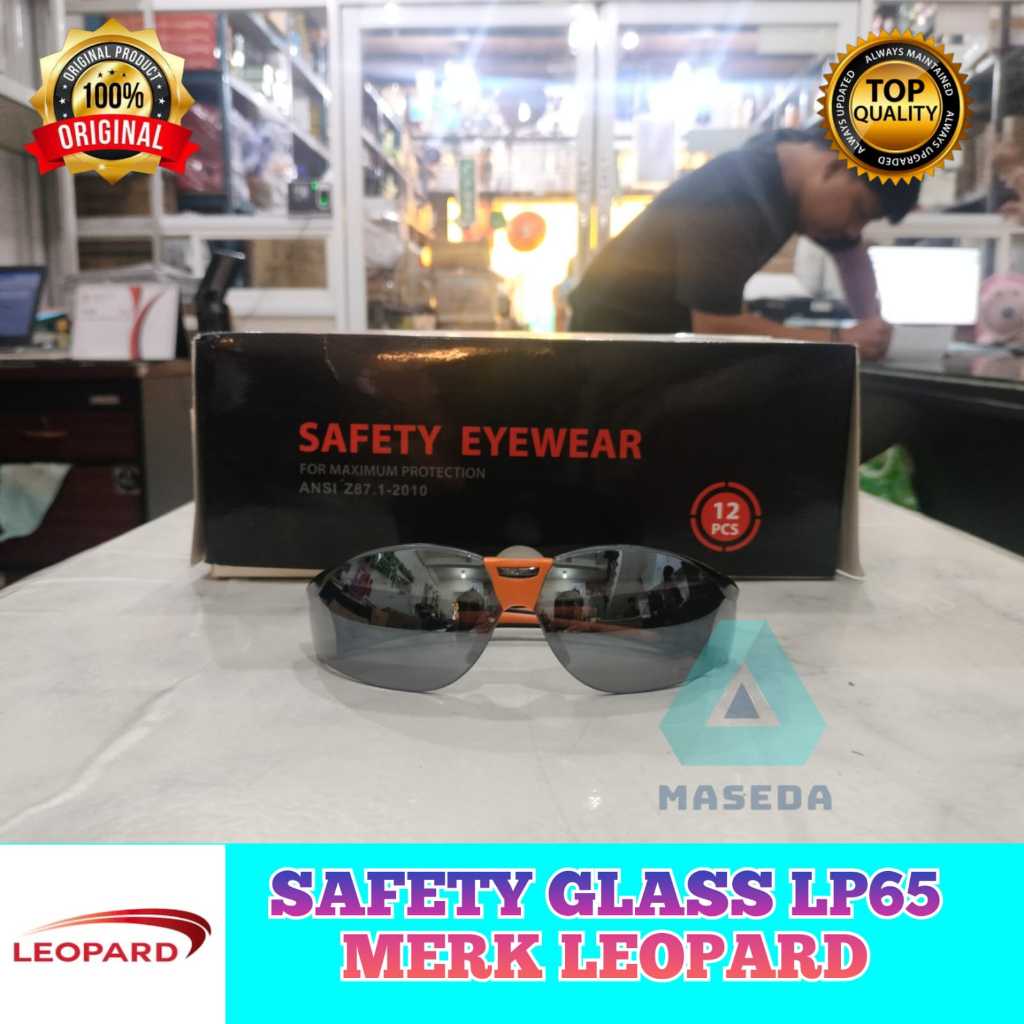 Glasses LP65 Leopard Safety Eyewear Safety LP65 - Leopard Safety ...