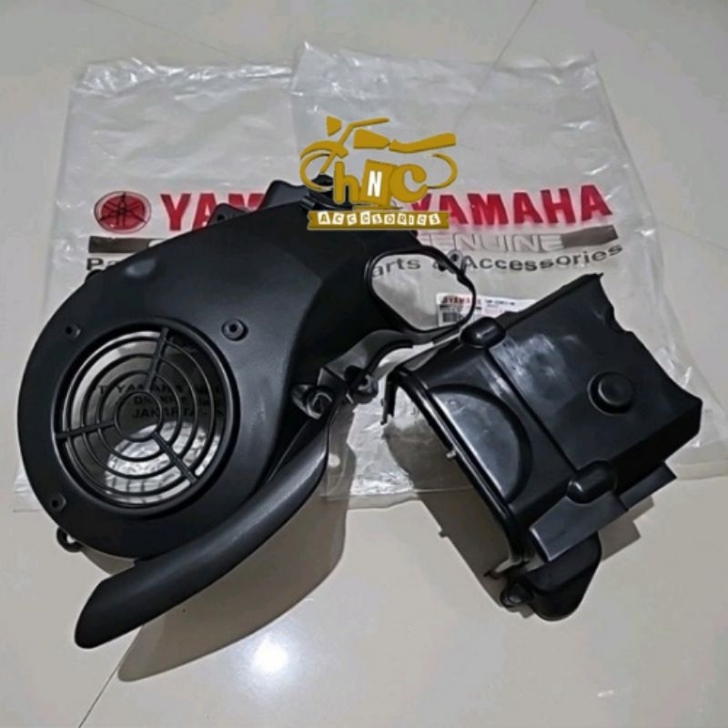 MESIN Engine Fan COVER And Engine COVER MIO J GT X RIDE ORI YAMAHA YGP ...