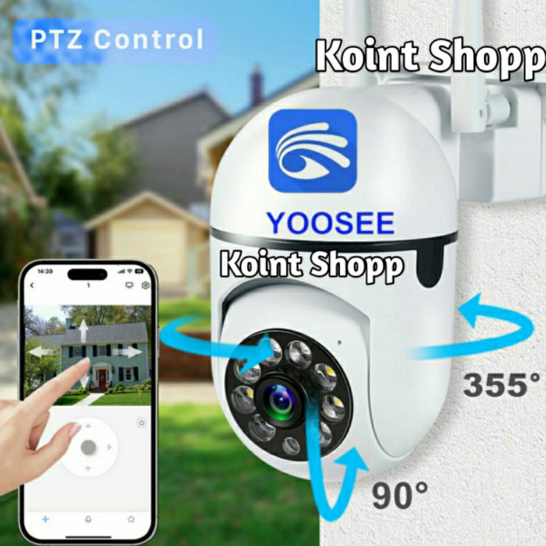 Code N75X New Yoosee HD 8MP Outdoor Wifi Cctv IP Camera Wireless PTZ ...