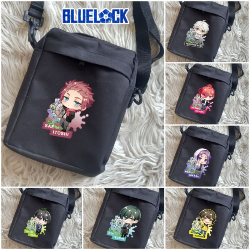 Anime sling bag blue lock sling bag mini bluelock anime sling bag ...