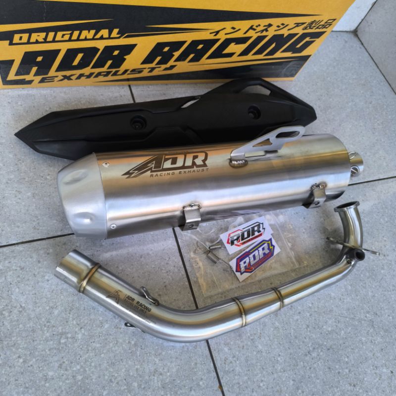 Full set exhaust ADR M2 COVER NMAX PCX AEROX VARIO BEAT | Shopee ...