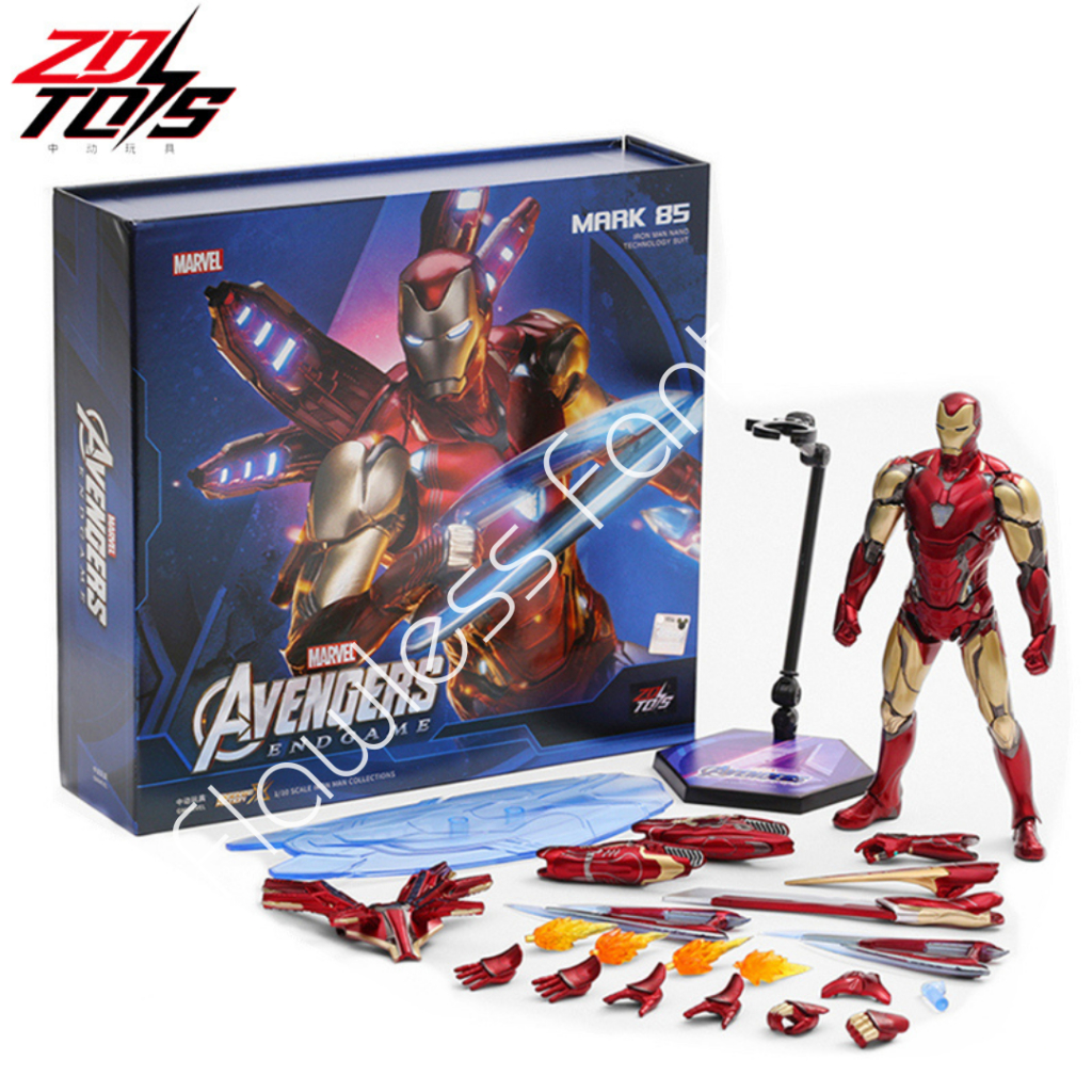 Zd Toys Iron Man Ironman Mark MK 85 LXXXV Avengers Infinity Gauntlet ...